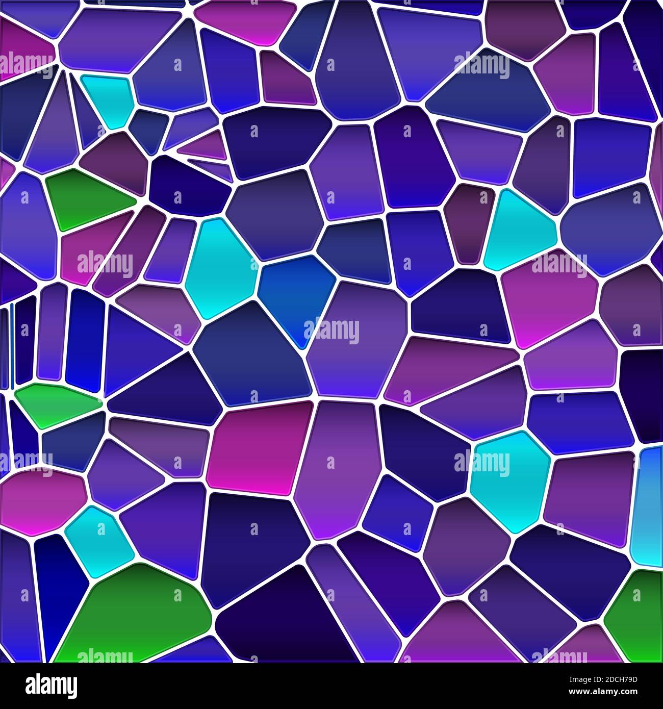 abstract vector stained-glass mosaic background - purple and violet ...