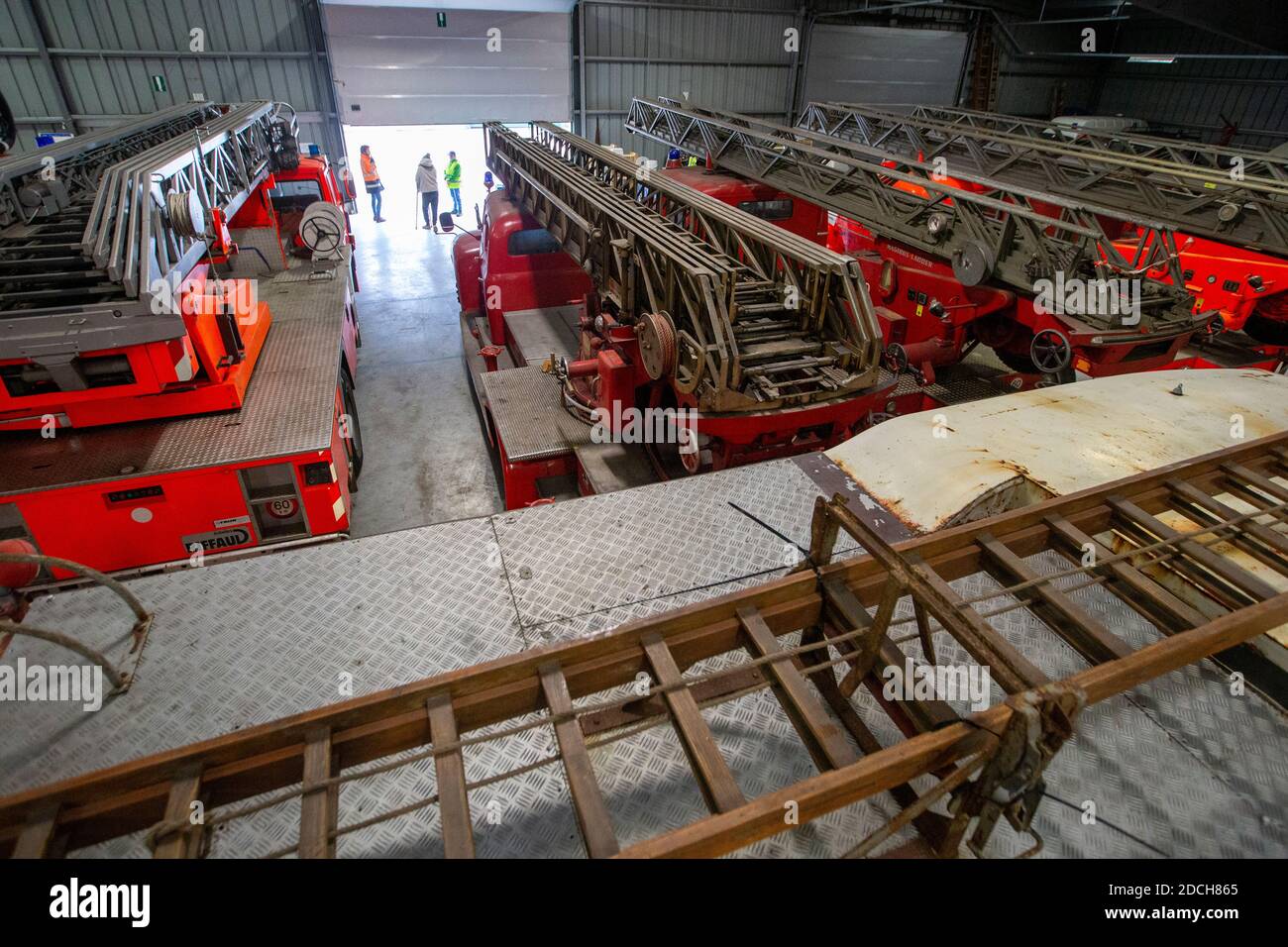 The relocation of the contents of the fire brigade museum from Aalst to ...