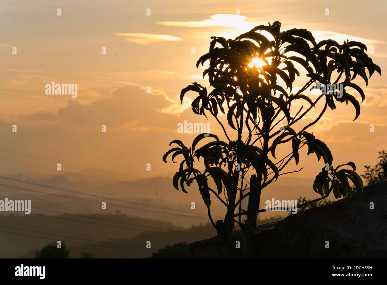 Scenic view of Seremban 2 and it's Hills Stock Photo - Alamy