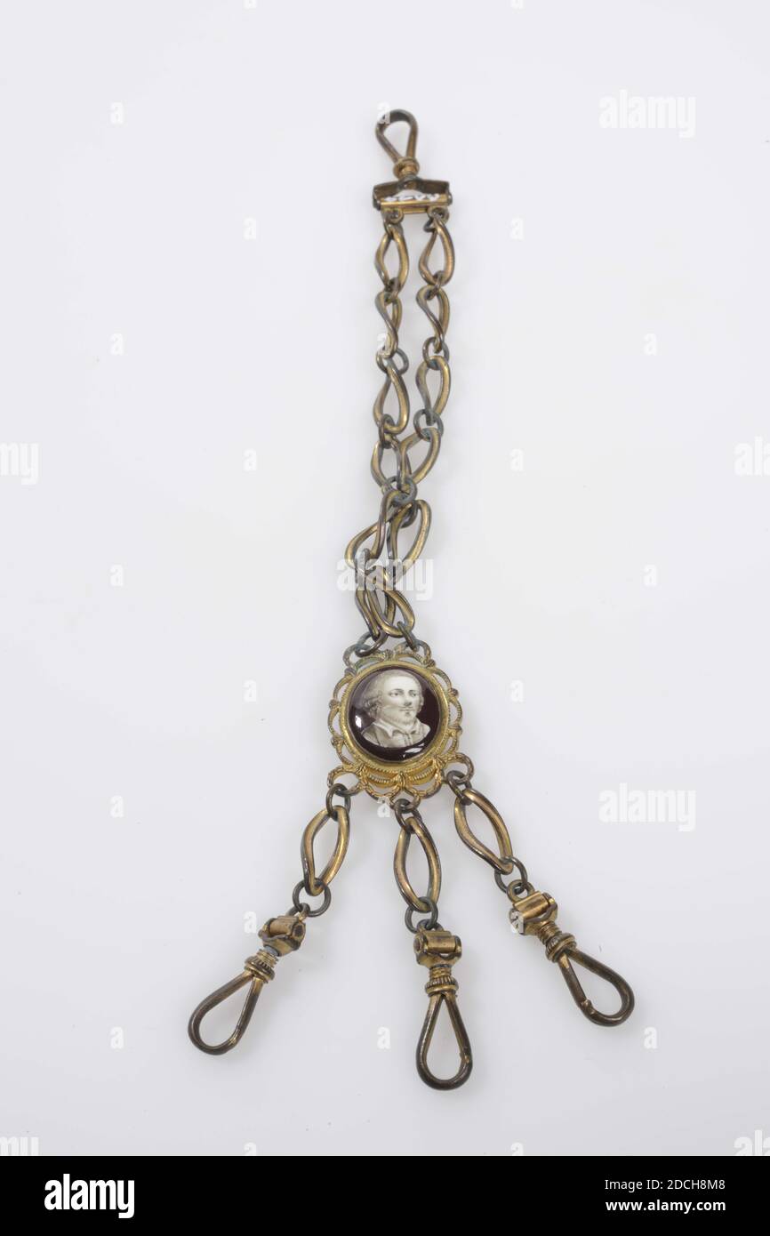 watch chain, Anonymous, first half 18th century, General: 18 x 2 x 0 ...