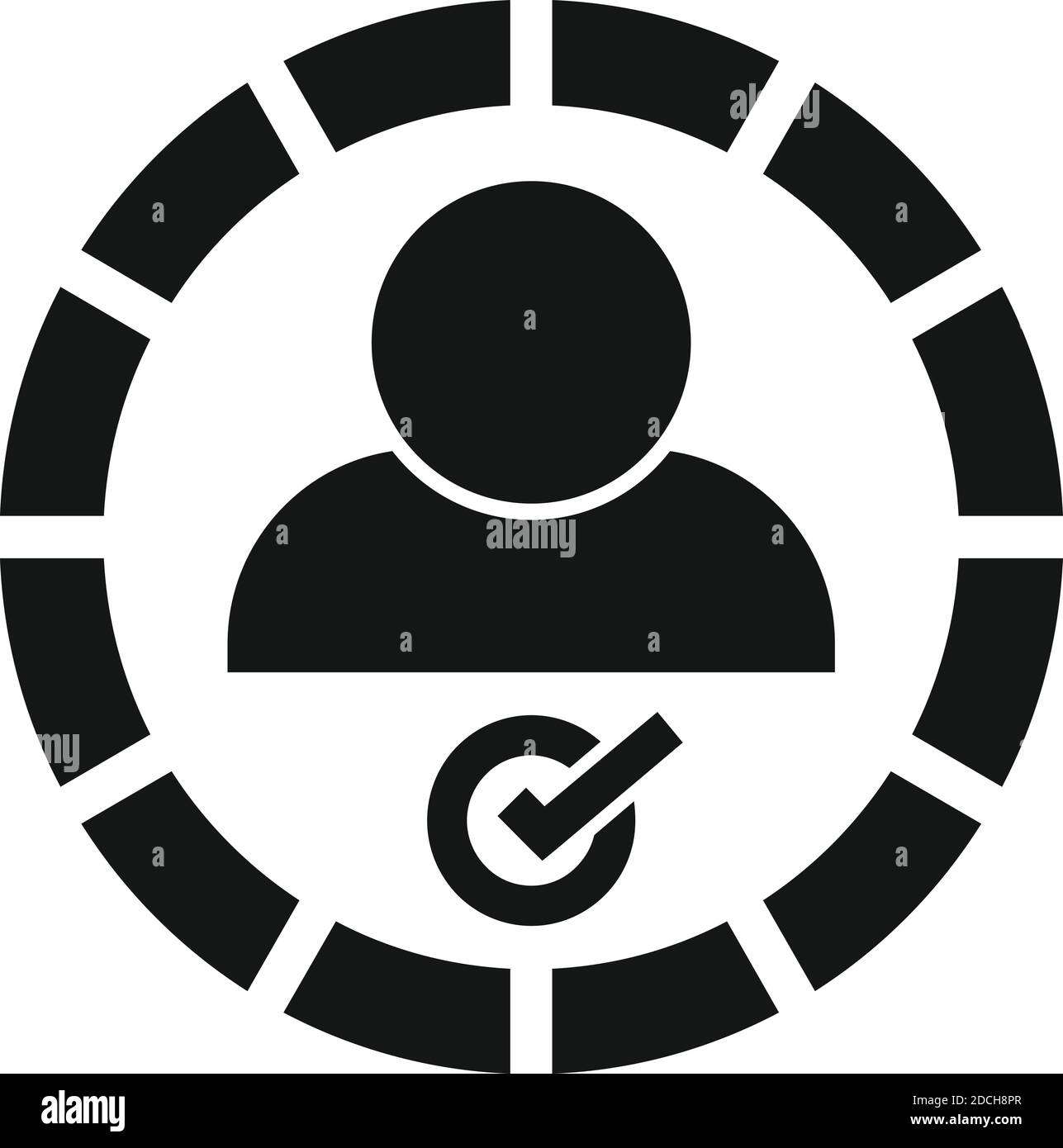 Modern recruiter icon, simple style Stock Vector Image & Art - Alamy