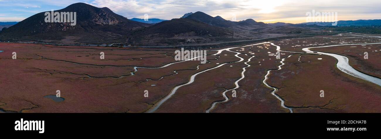 Aerial shoreline river estuary hi-res stock photography and images - Alamy