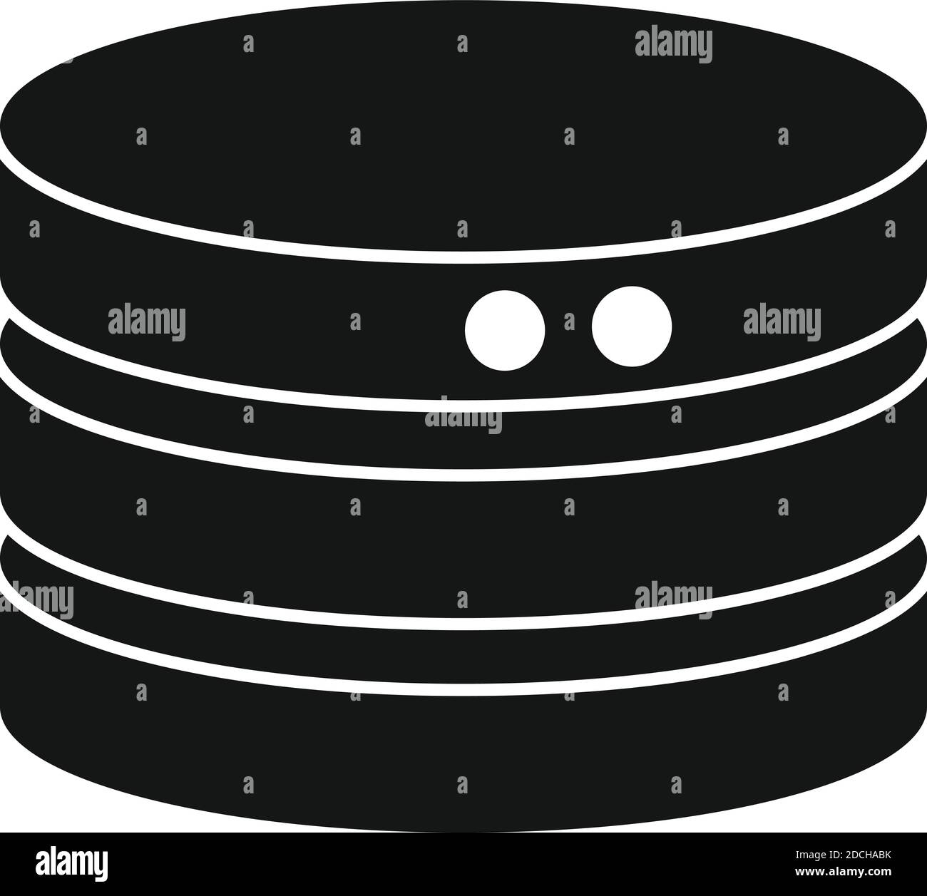 Protected server desk icon, simple style Stock Vector Image & Art - Alamy