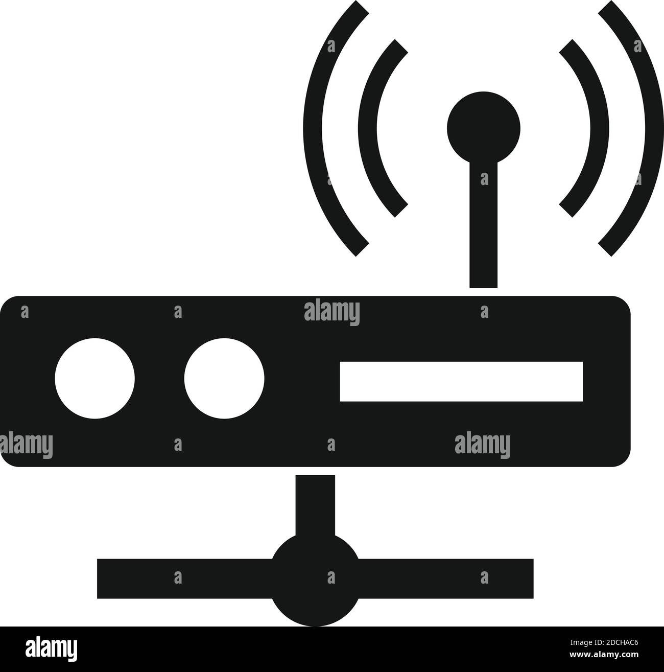 Server wireless router icon, simple style Stock Vector Image & Art - Alamy