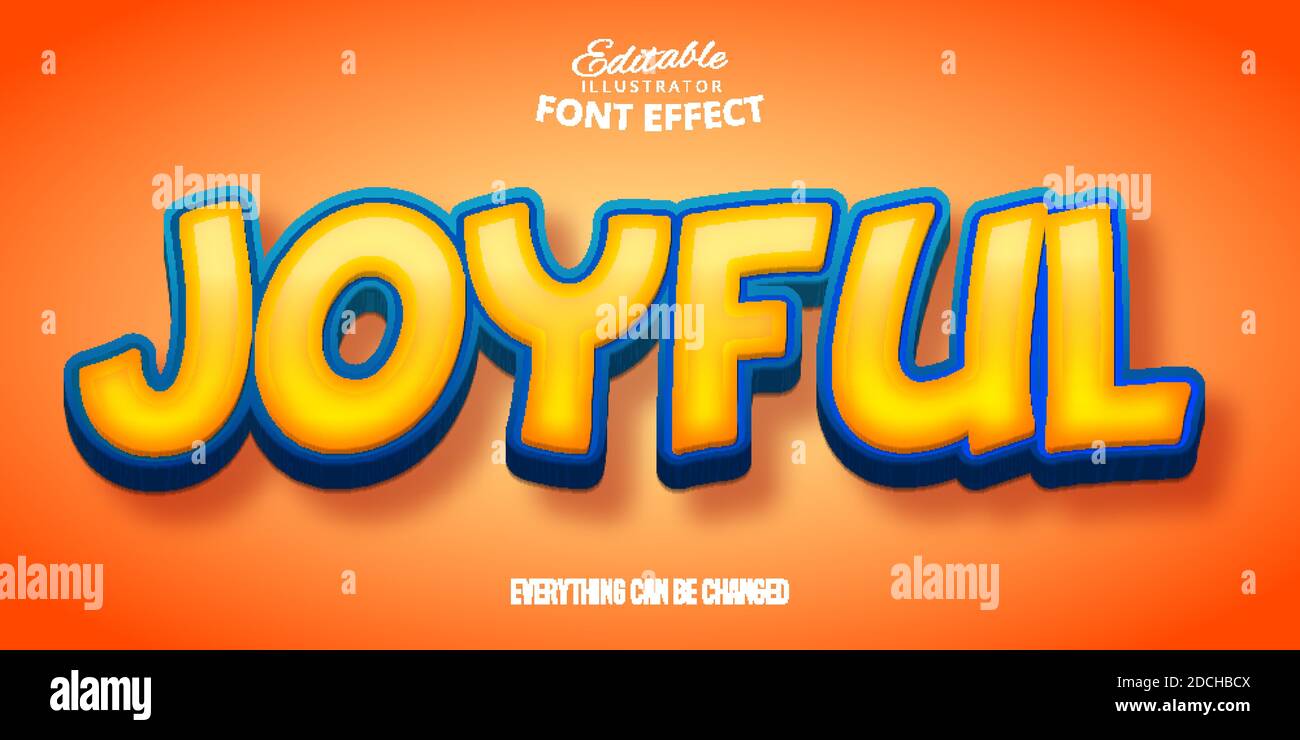 Joyful Font High Resolution Stock Photography and Images - Alamy