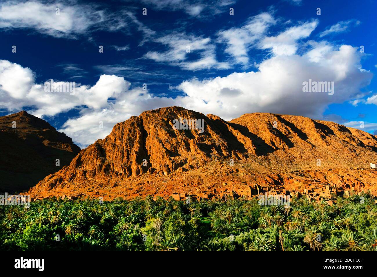 Alpine landscape of Atlas Mountains, South Morocco, Africa Stock Photo ...