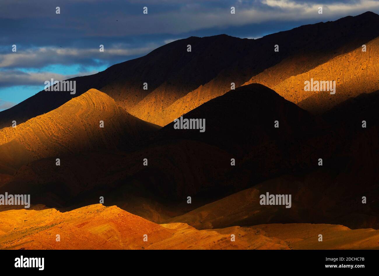 Alpine landscape of Atlas Mountains, South Morocco, Africa Stock Photo ...