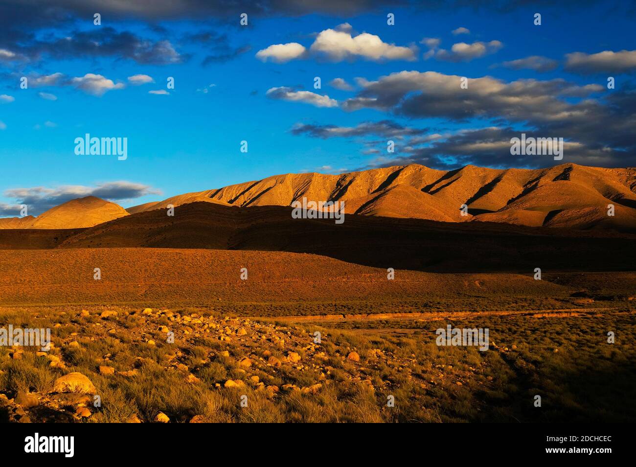 Alpine landscape of Atlas Mountains, South Morocco, Africa Stock Photo ...