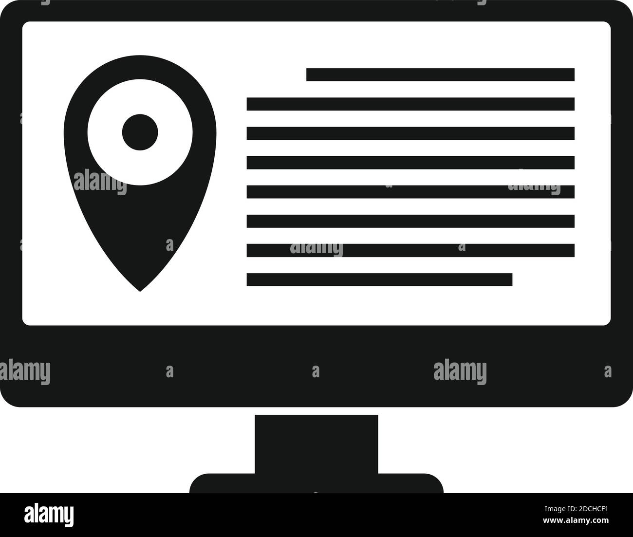 Online guide icon, simple style Stock Vector Image & Art - Alamy