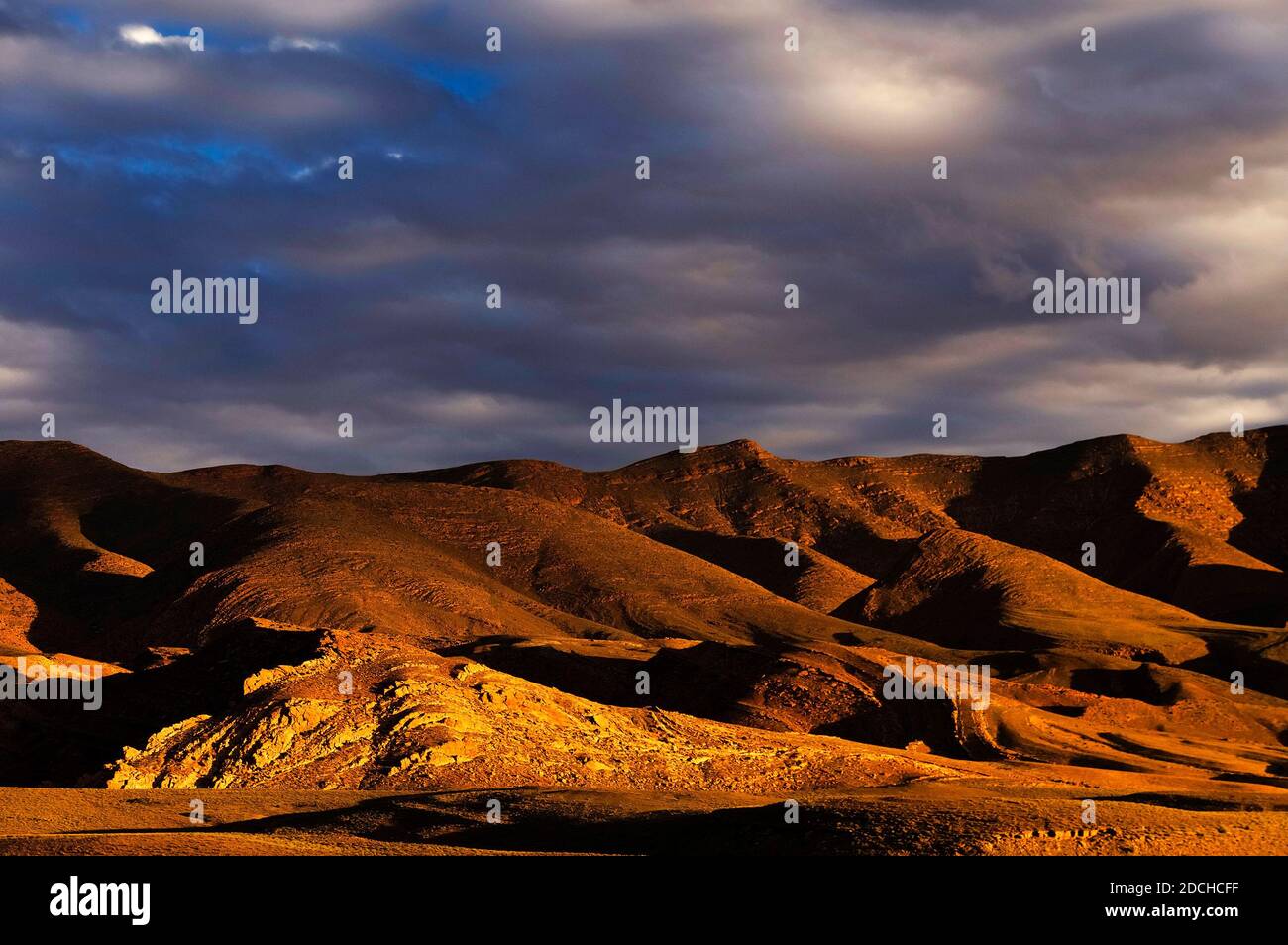 Alpine landscape of Atlas Mountains, South Morocco, Africa Stock Photo ...