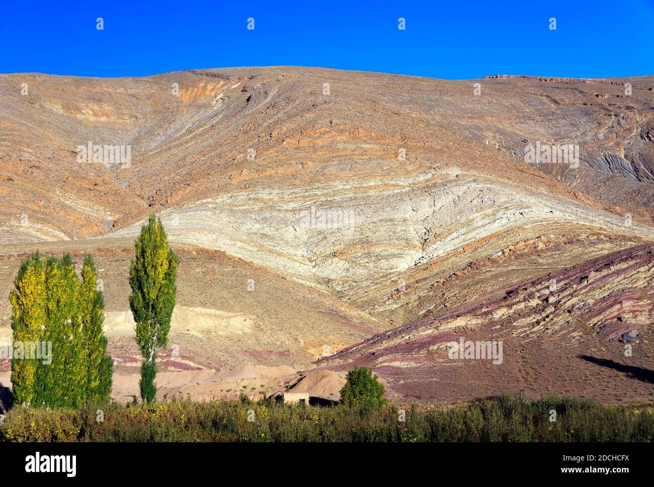 Alpine landscape of Atlas Mountains, South Morocco, Africa Stock Photo ...
