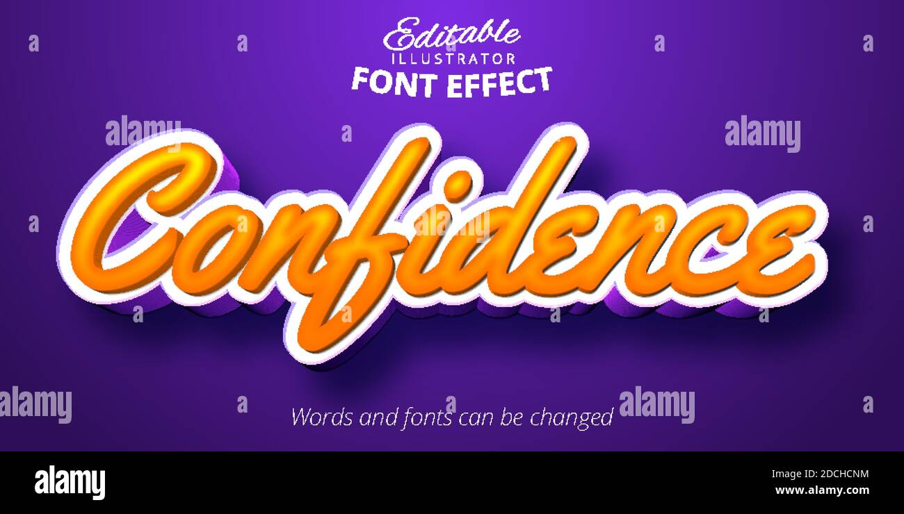 Editable 3d text effect hi-res stock photography and images - Alamy