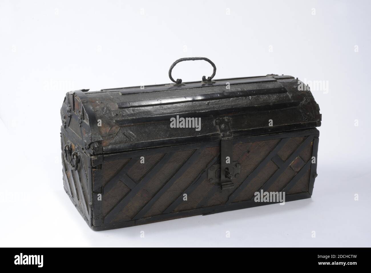 chest, Anonymous, mid 17th century, rosewood, teak, iron, turtle ...