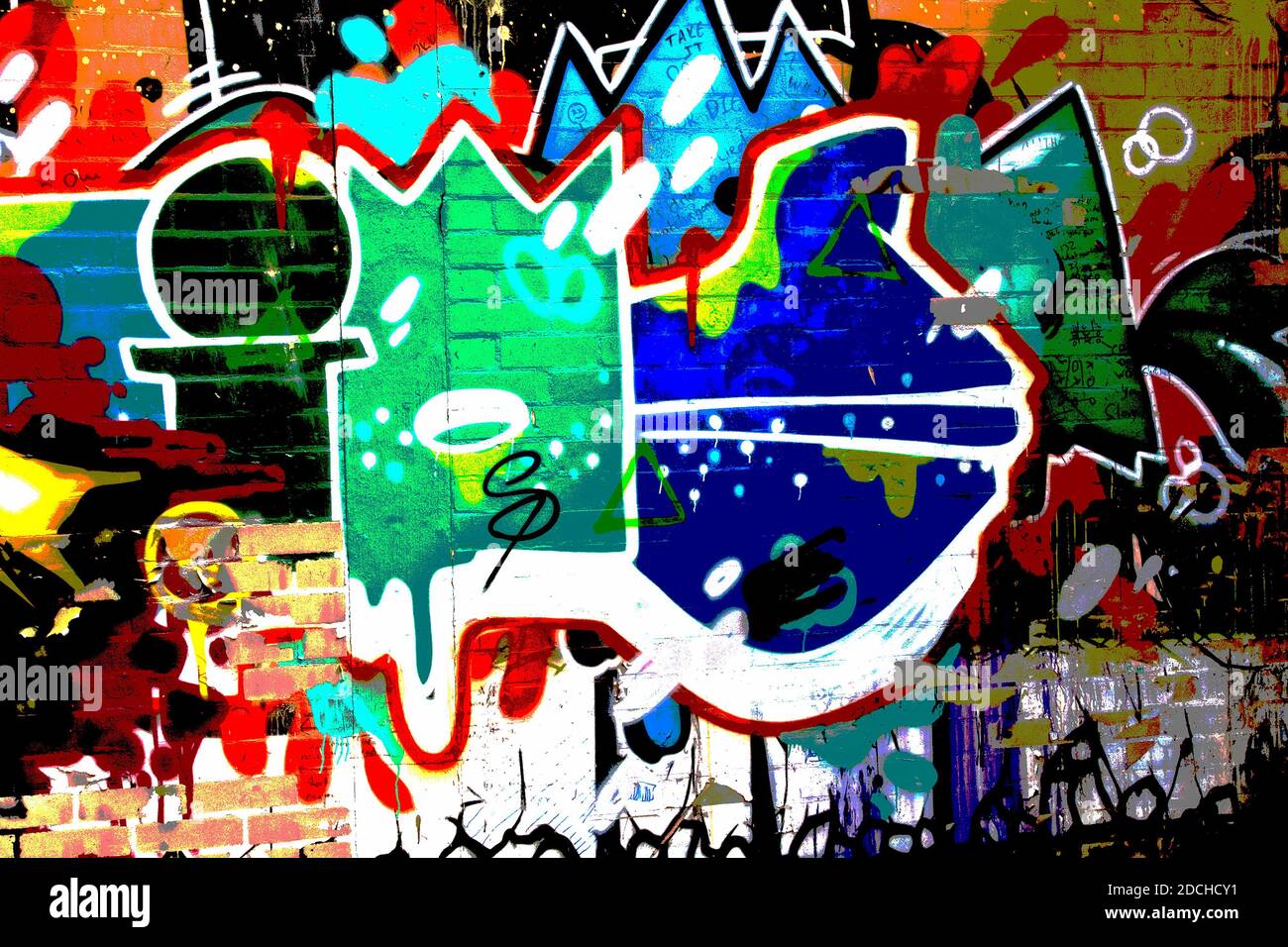 Graffiti colours hi-res stock photography and images - Alamy