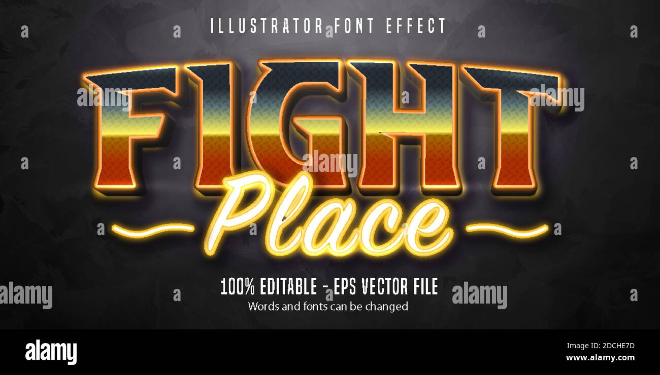 Noise Fight Stock Vector Images - Alamy
