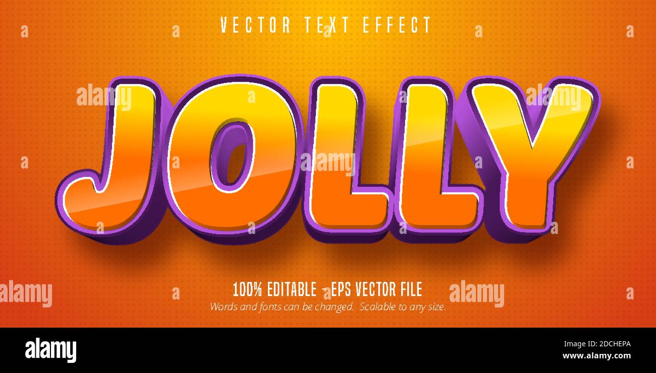 Jolly text Stock Vector Images - Alamy