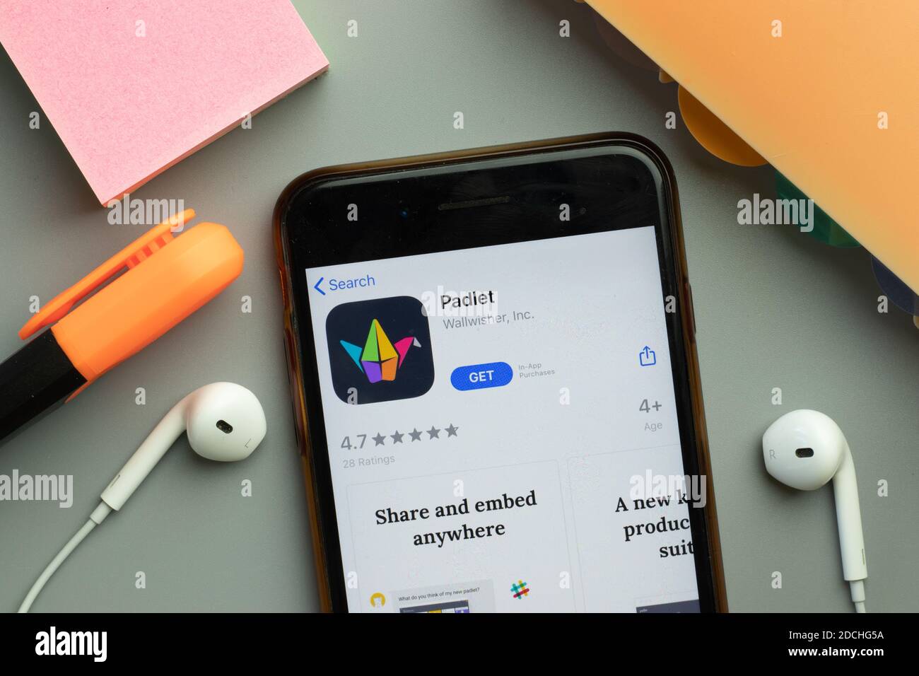 Padlet app hi-res stock photography and images - Alamy
