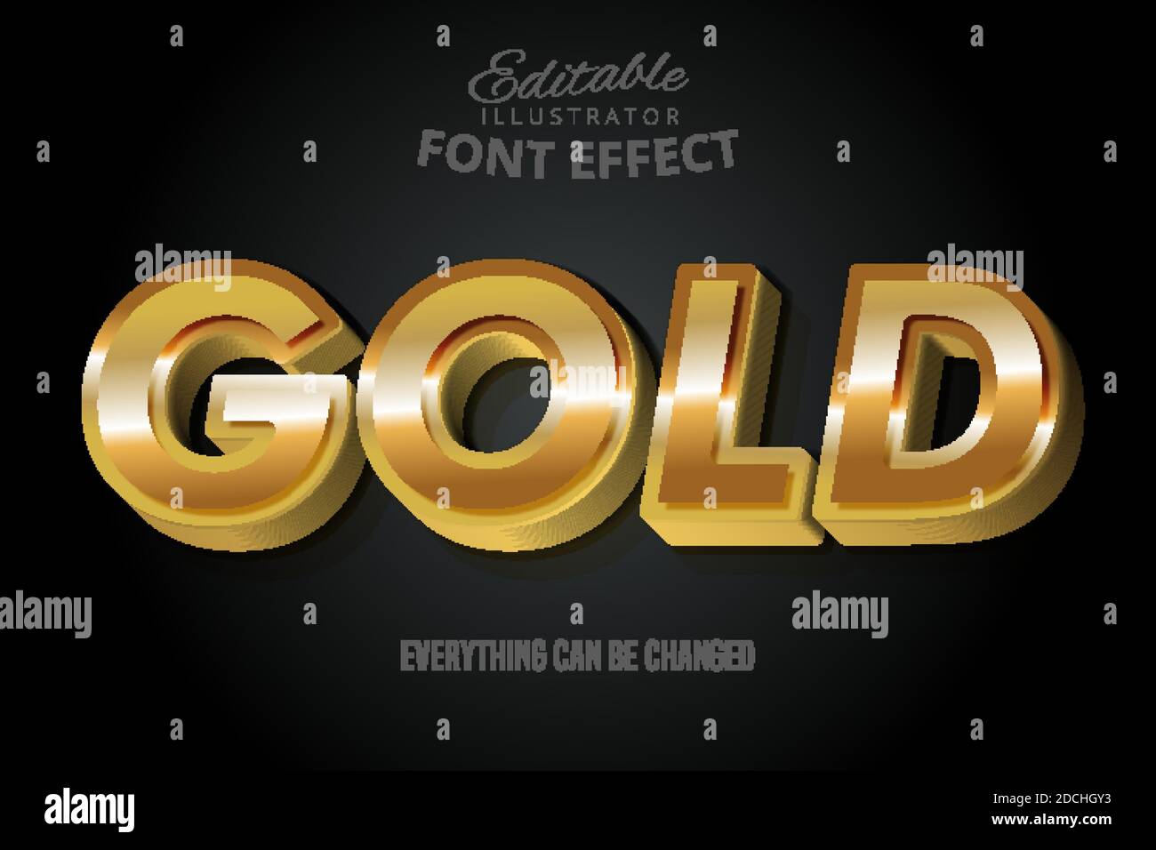 Modern text effect vector vectors hi-res stock photography and images ...
