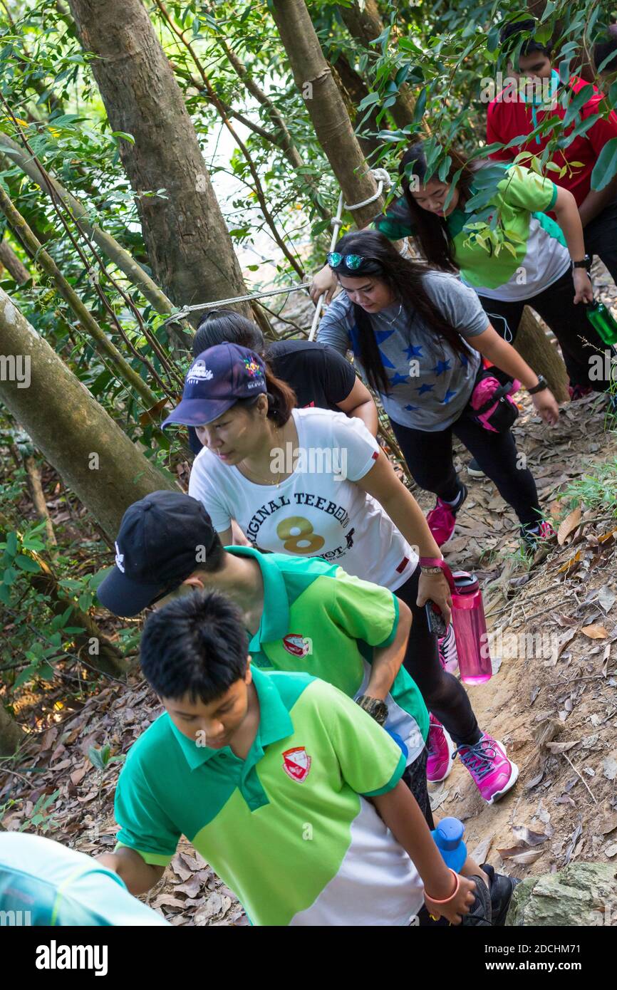 Taken during school activity while on nature walk Stock Photo - Alamy