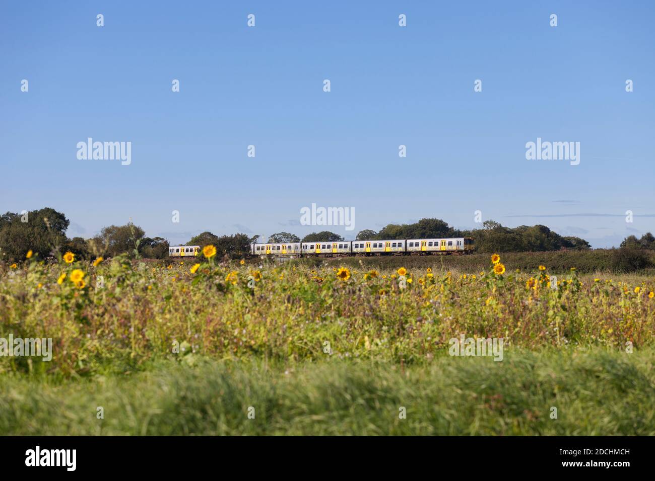 Merseyrail Electrics class 507 third rail electric trains 507027 ...