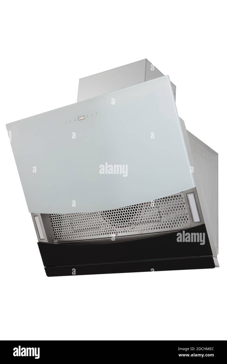 kitchen hood isolated on white background Stock Photo - Alamy
