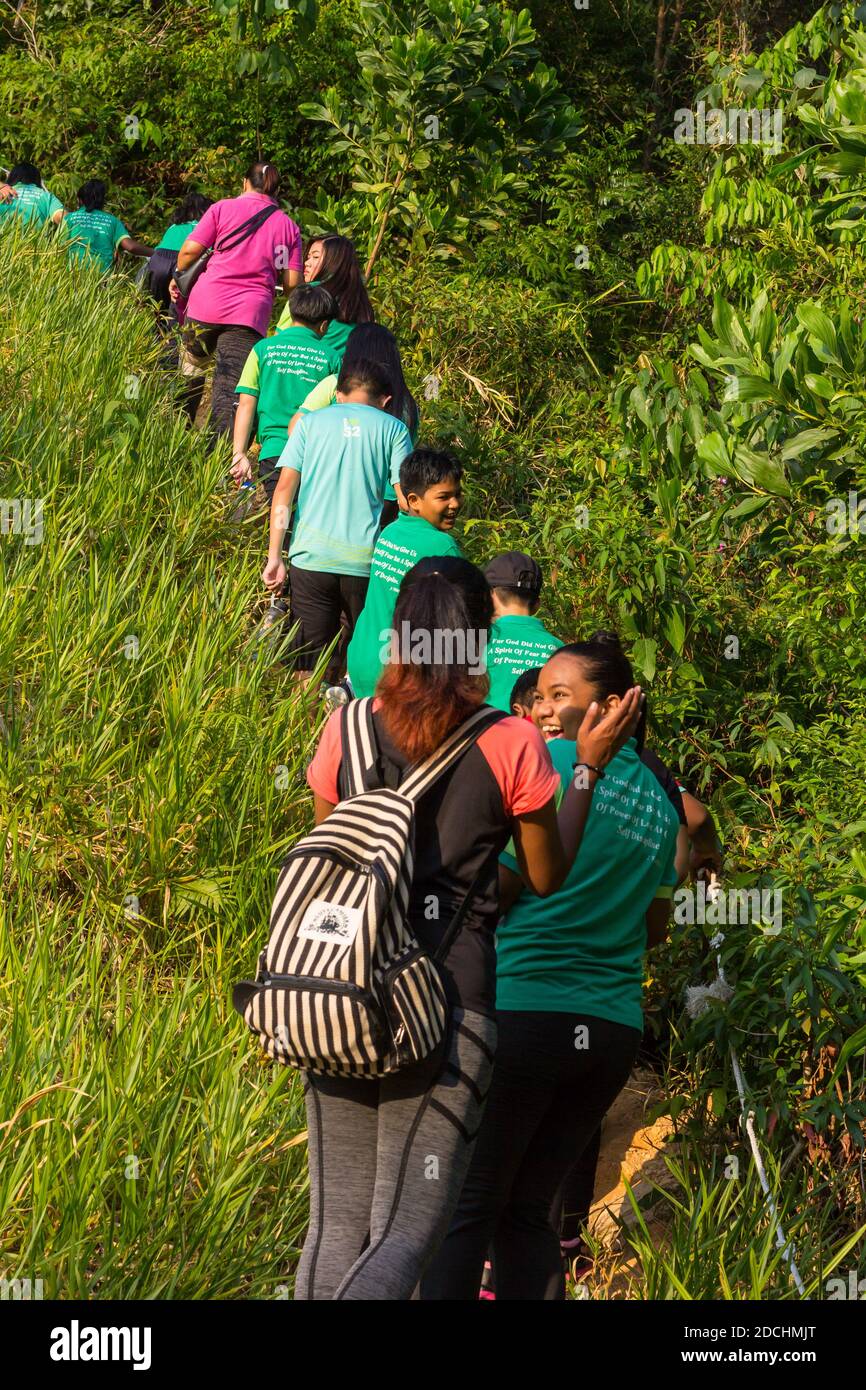 Taken during school activity while on nature walk Stock Photo - Alamy