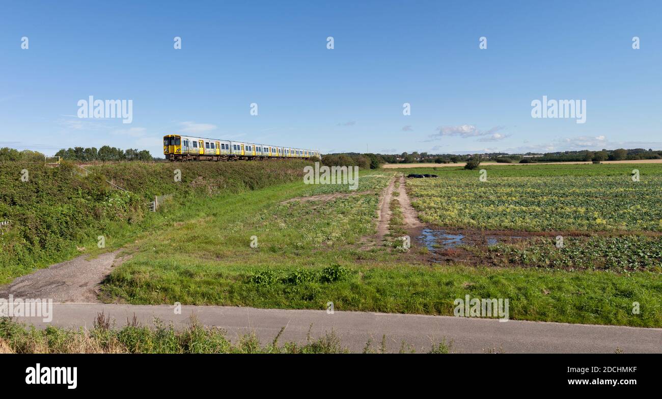 Merseyrail Electrics class 507 third rail electric trains 507027 ...