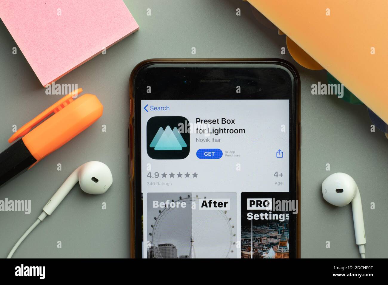 Preset box hi-res stock photography and images - Alamy