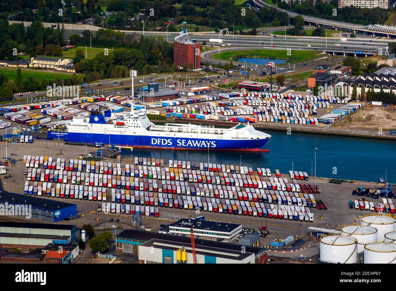 Shipping company dfds seaways hi-res stock photography and images - Alamy