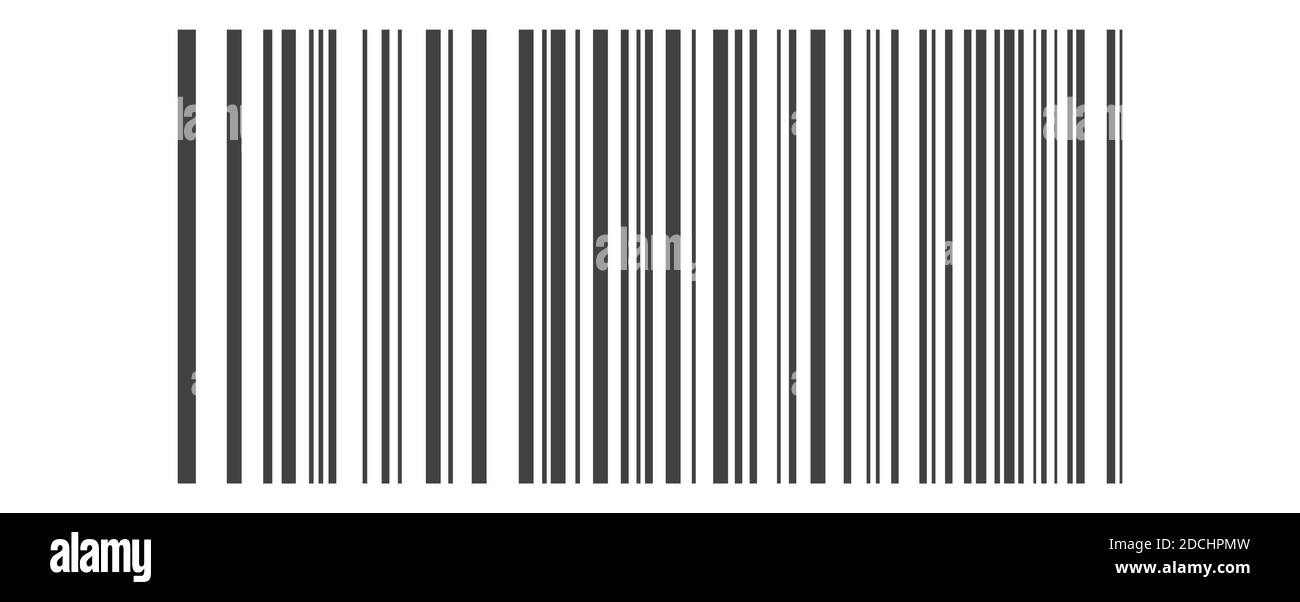 barcode. Vector illustration isolated on white background Stock Vector ...