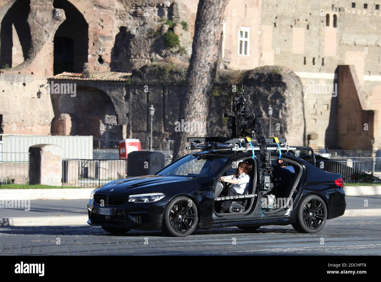 Rome, Italy. 21st Nov, 2020. Rome, Roman shooting at Via dei Fori ...