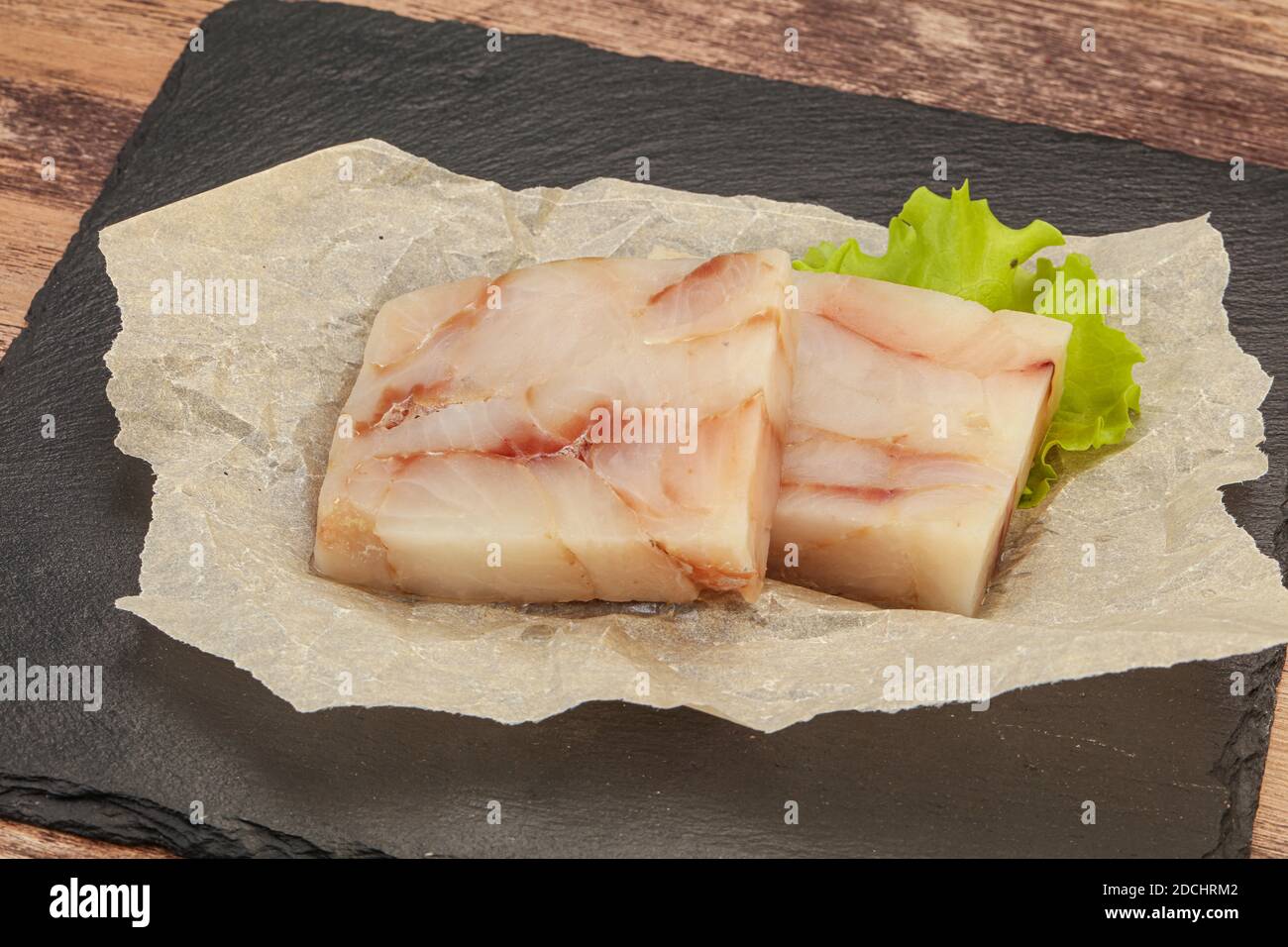 Raw dietary pollock fish fillet for cooking Stock Photo - Alamy
