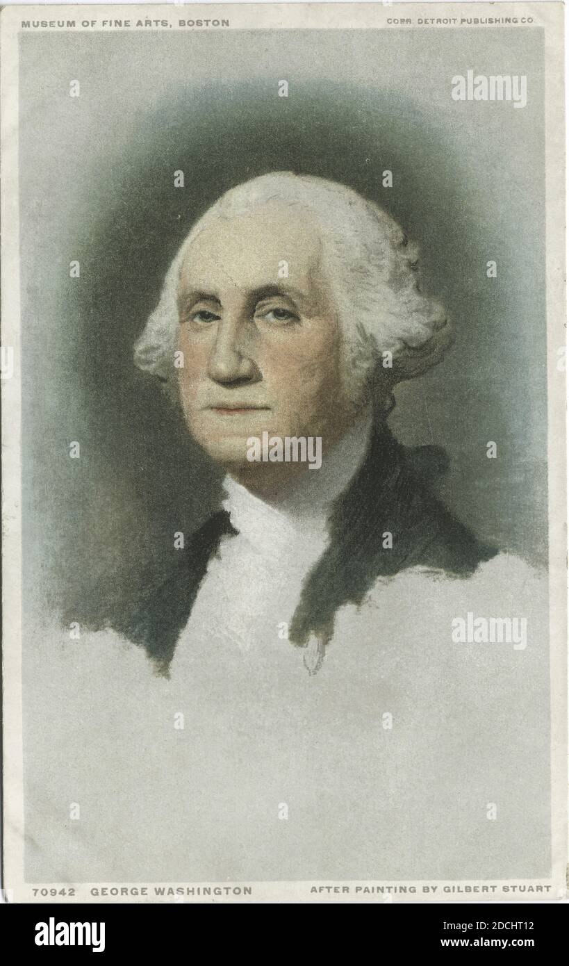George washington portrait hi-res stock photography and images - Alamy