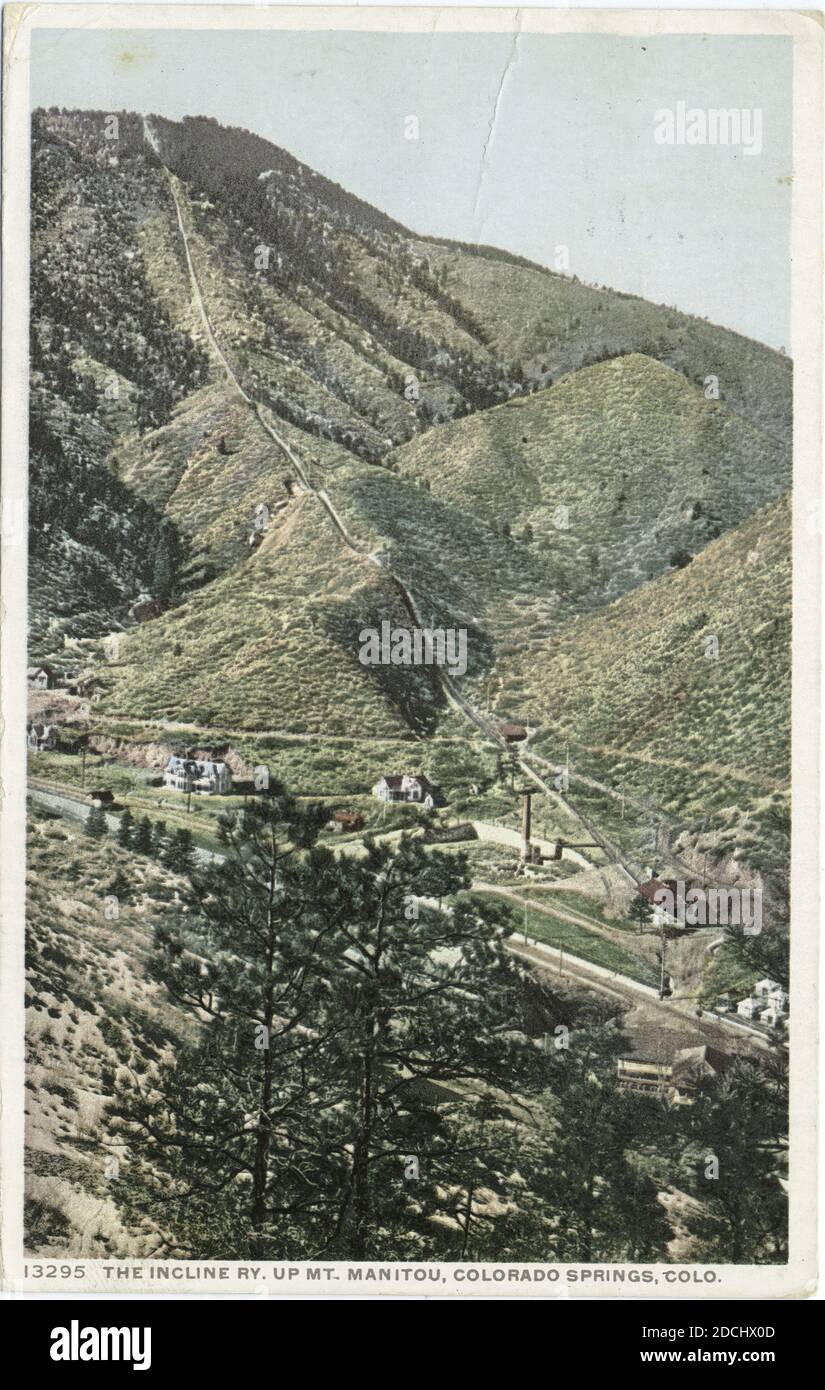 Incline railway up mt manitou hi-res stock photography and images - Alamy