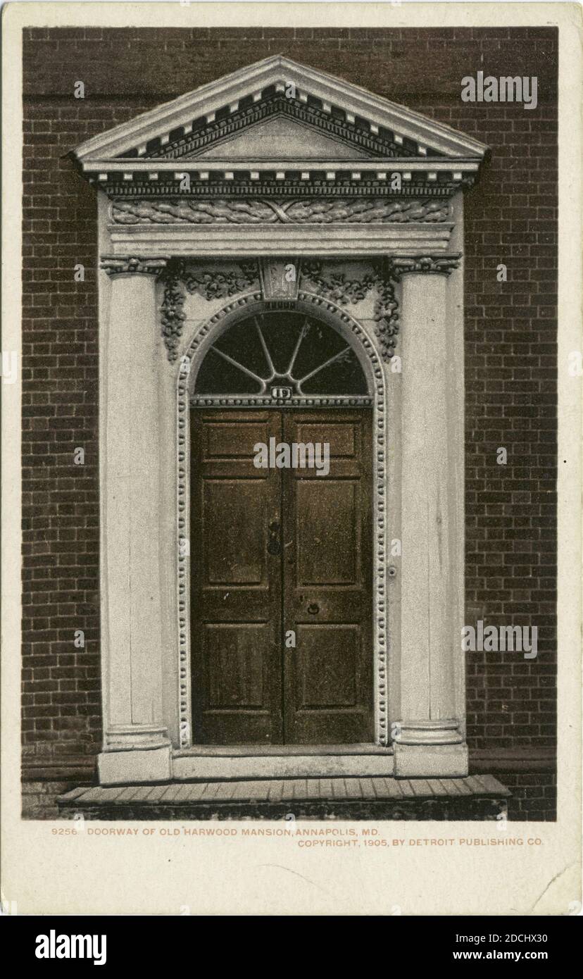 Old harwood mansion hi-res stock photography and images - Alamy