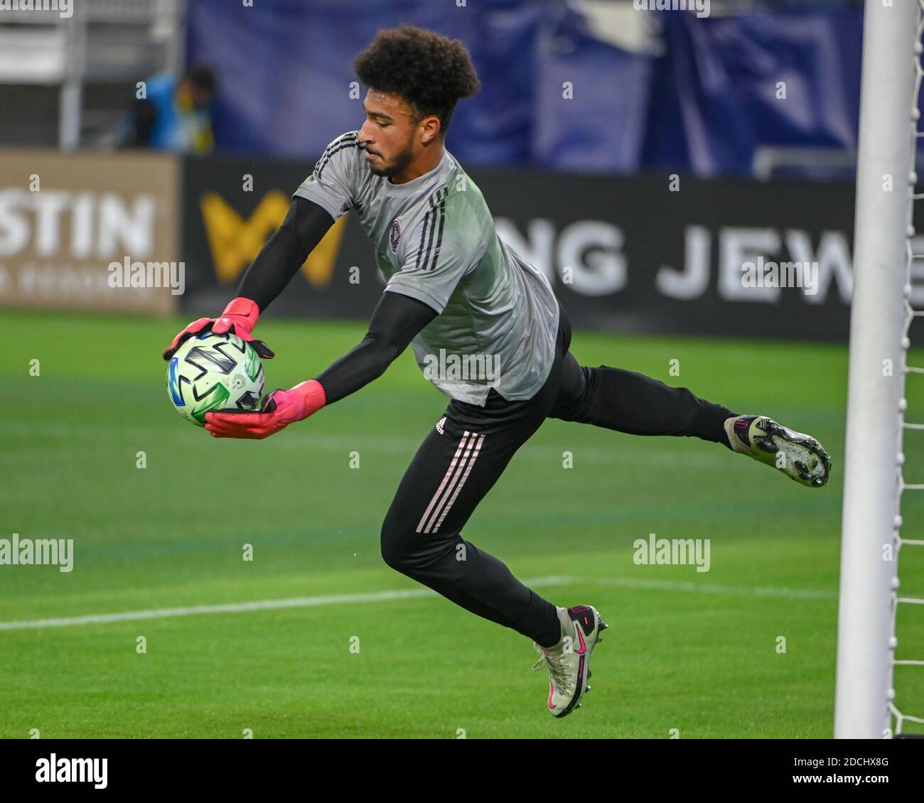 Nashville, TN, USA. 20th Nov, 2020. Inter Miami goalkeeper, Drake ...