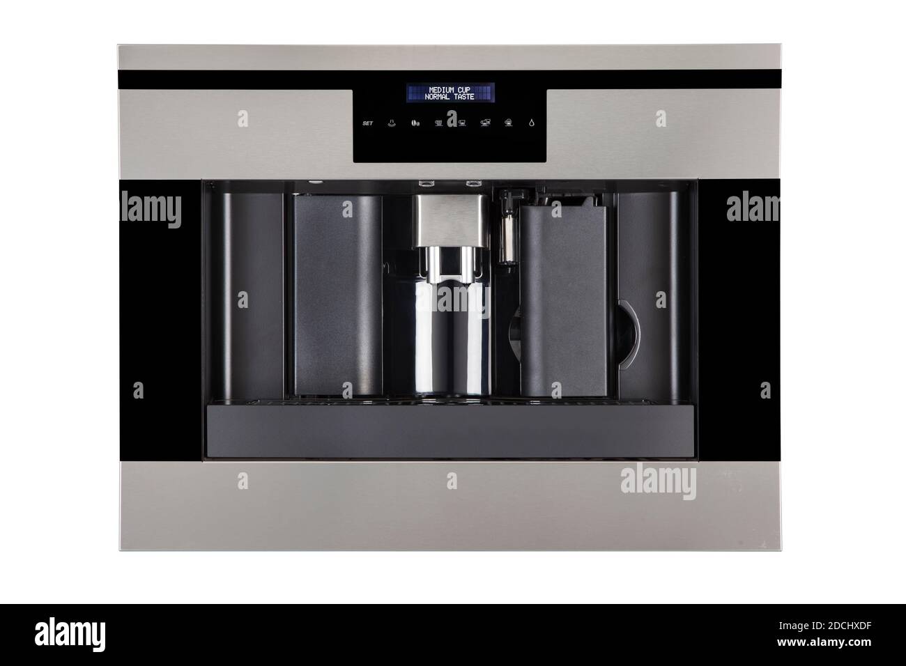 coffee maker isolated on white background Stock Photo - Alamy