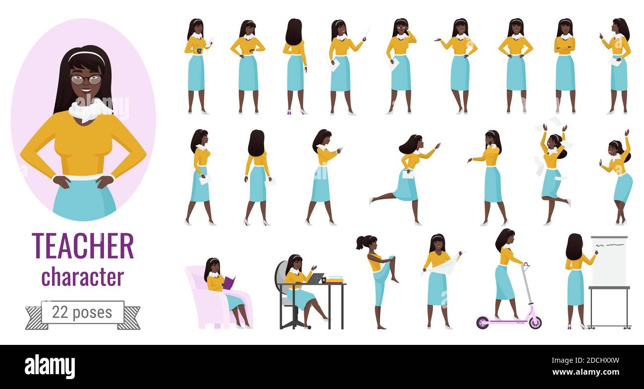 Character lecture Stock Vector Images - Alamy