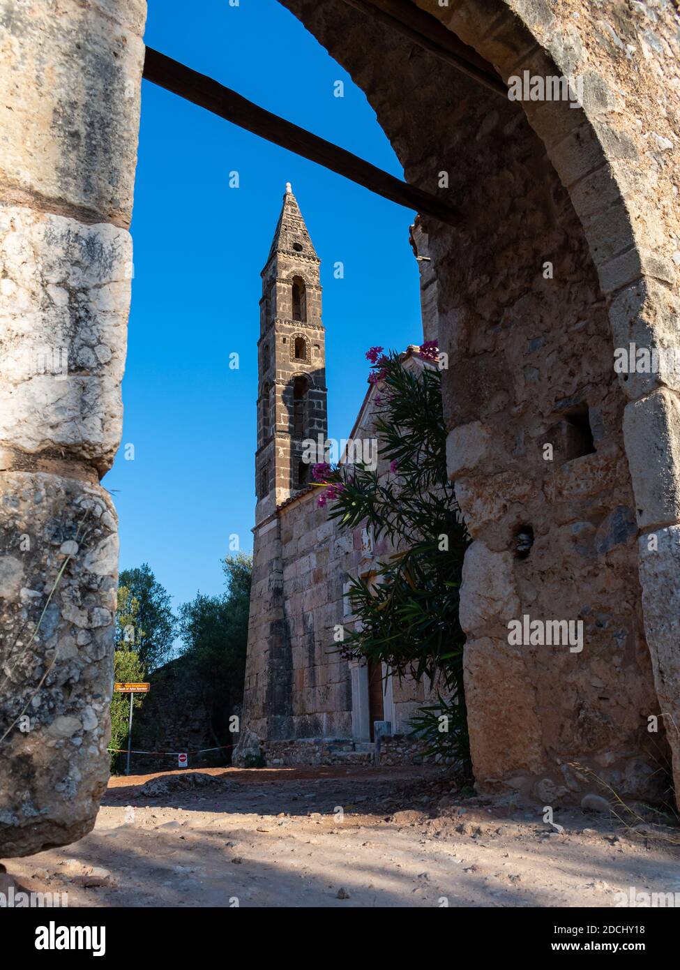 Old (upper) Kardamyli (Kardamili), Peloponnese Stock Photo - Alamy