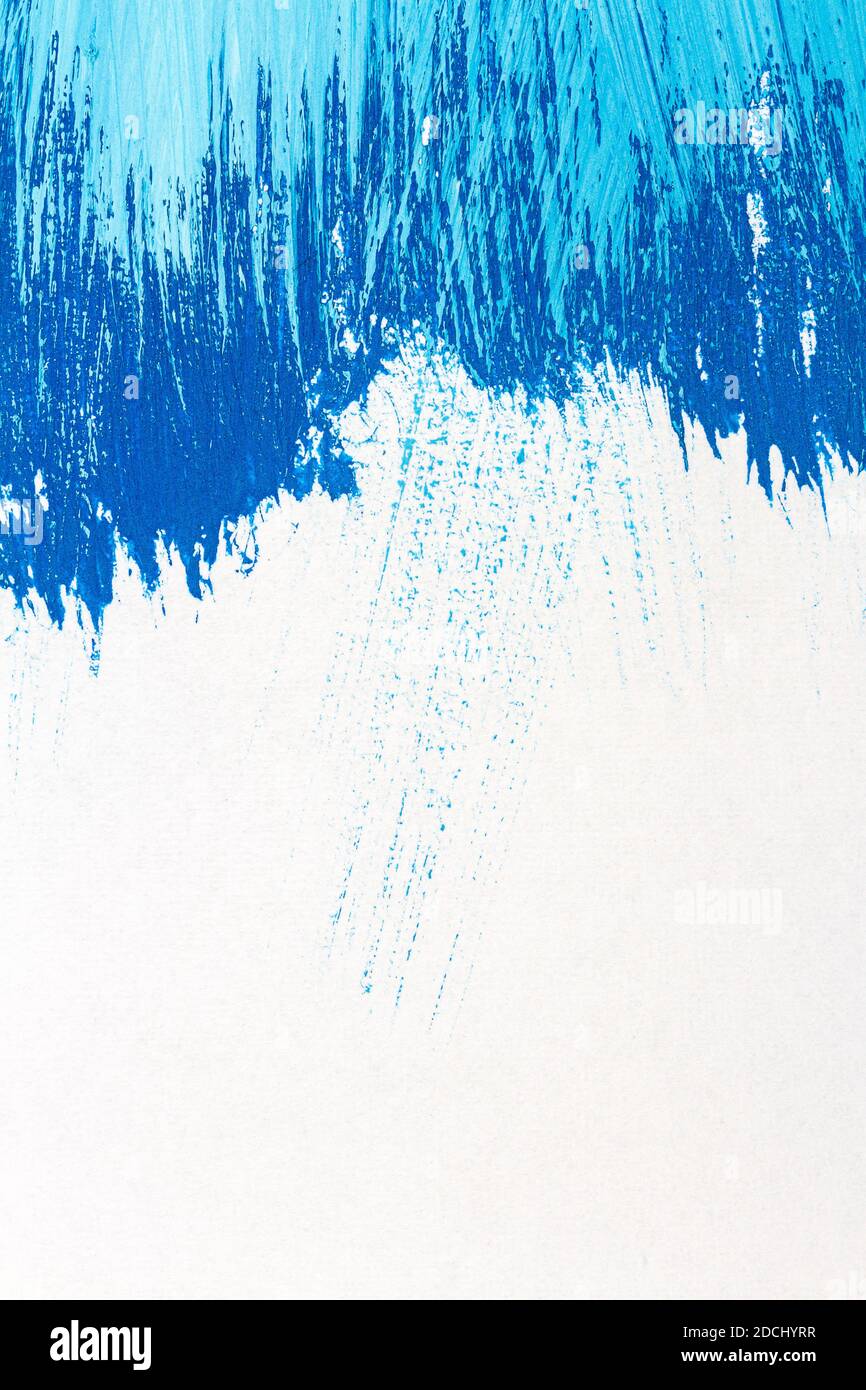 Blue texture background acrylic painting hi-res stock photography and ...