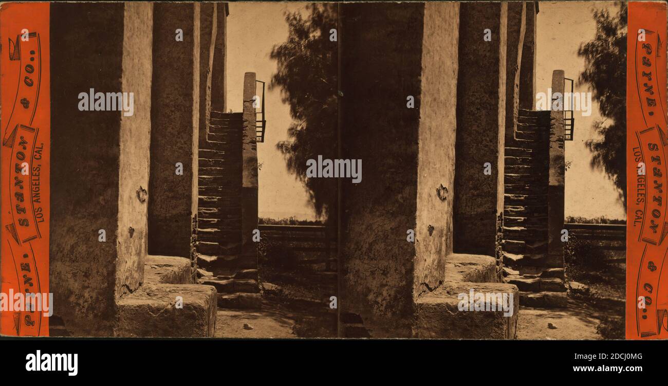Mission San Gabriel., still image, Stereographs, 1875, Payne, Stanton ...