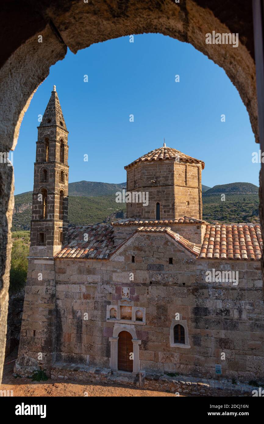 Old (Upper) Kardamyli (Kardamili), Peloponnese Stock Photo - Alamy