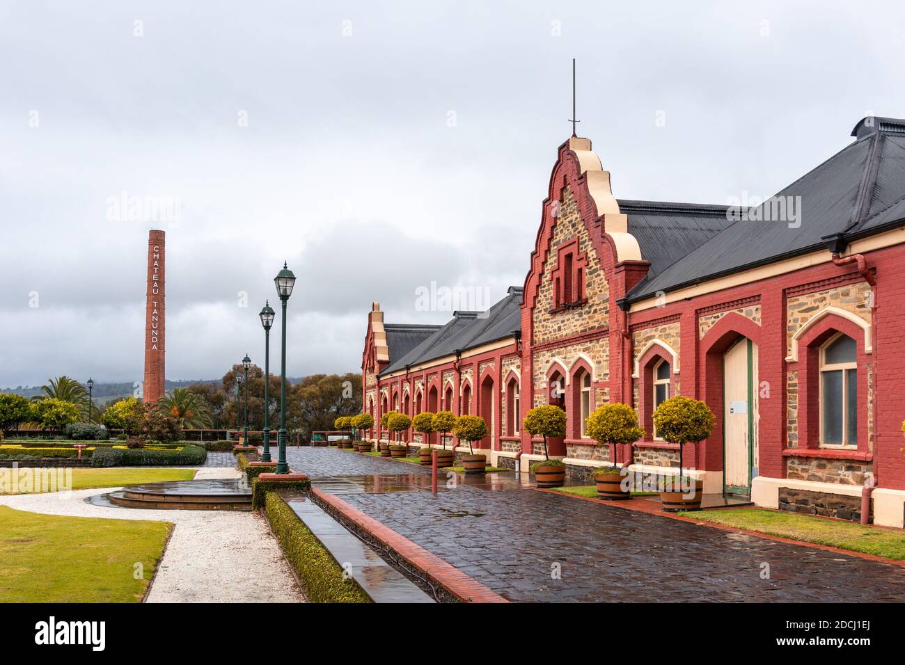 Chateau tanunda australian winery historical hi-res stock photography ...