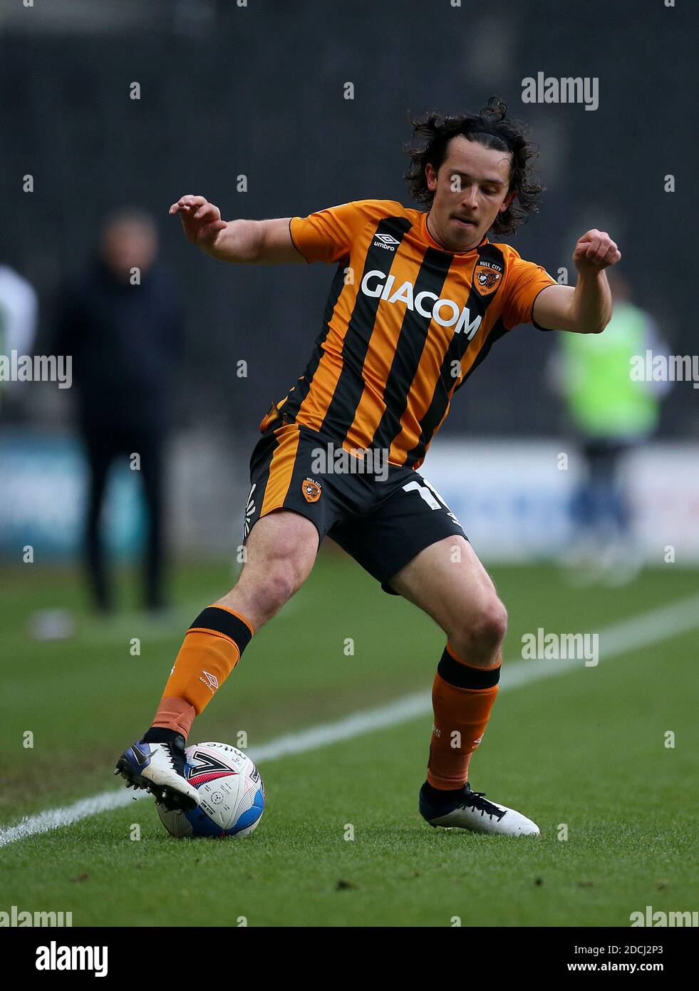 Hull City's George Honeyman in action during the Sky Bet League One ...