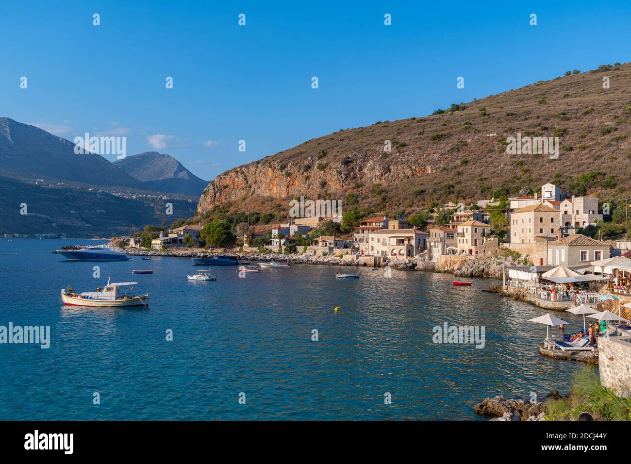 Greece bay limeni coastal hi-res stock photography and images - Alamy