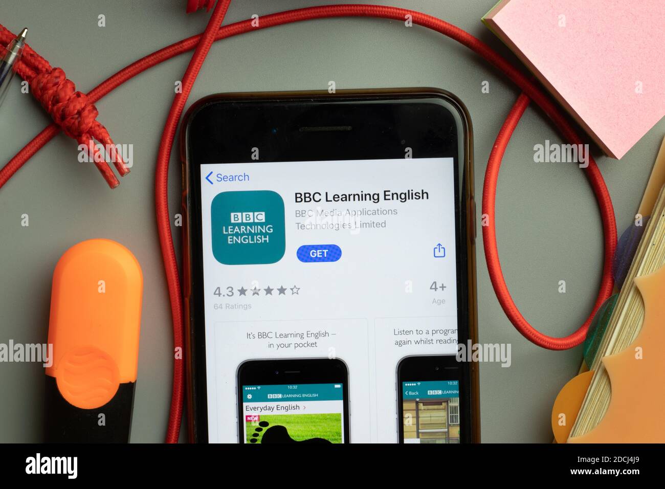 English logo hi-res stock photography and images - Alamy