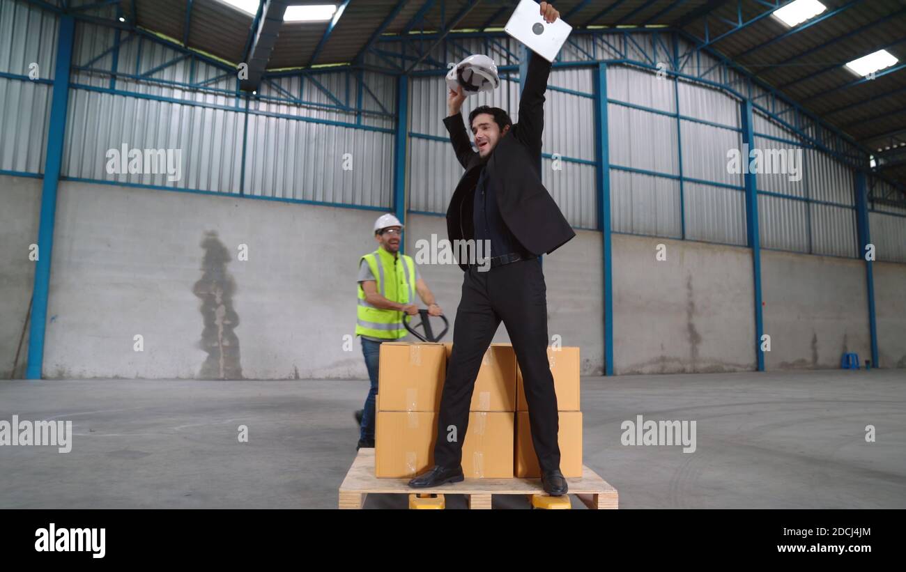 Dancer in warehouse hi-res stock photography and images - Alamy
