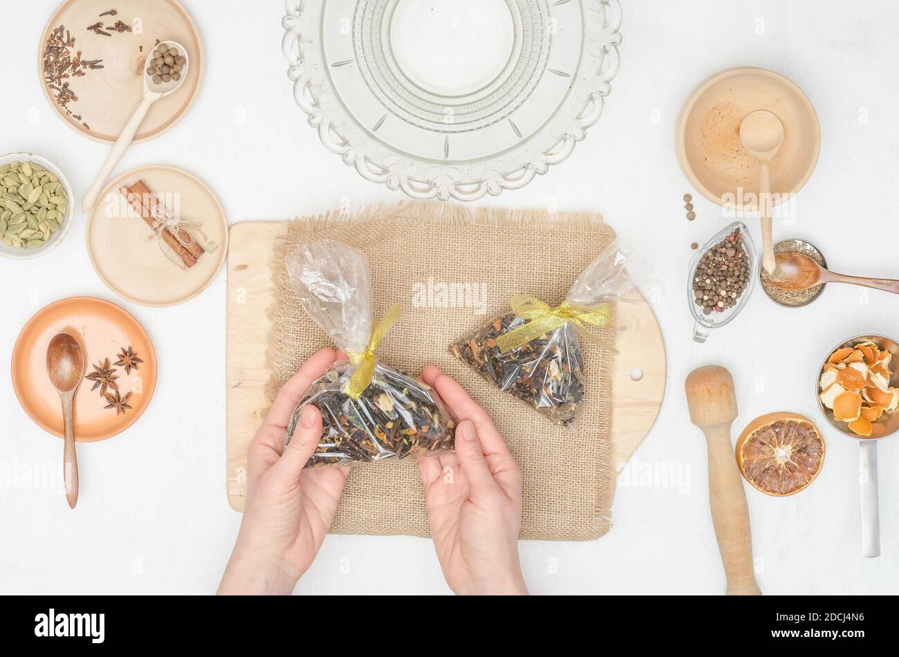 Step by step preparation of Indian masala tea with spices. Step 25 ...