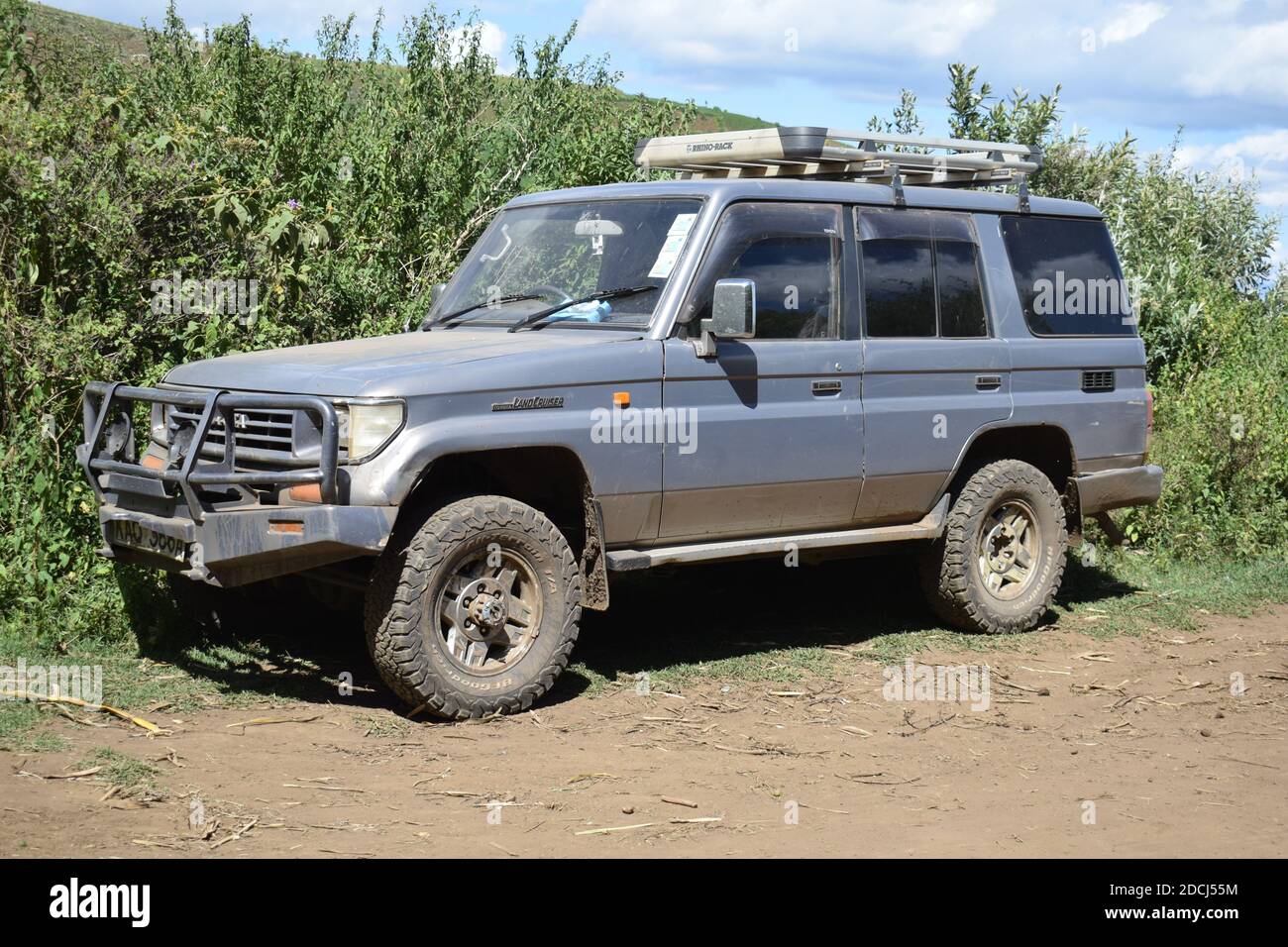 Toyota Landcruiser Prado - KZJ78 Stock Photo - Alamy