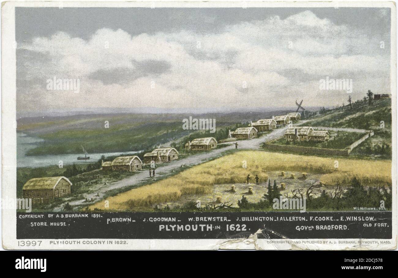 Plymouth colony hi-res stock photography and images - Alamy